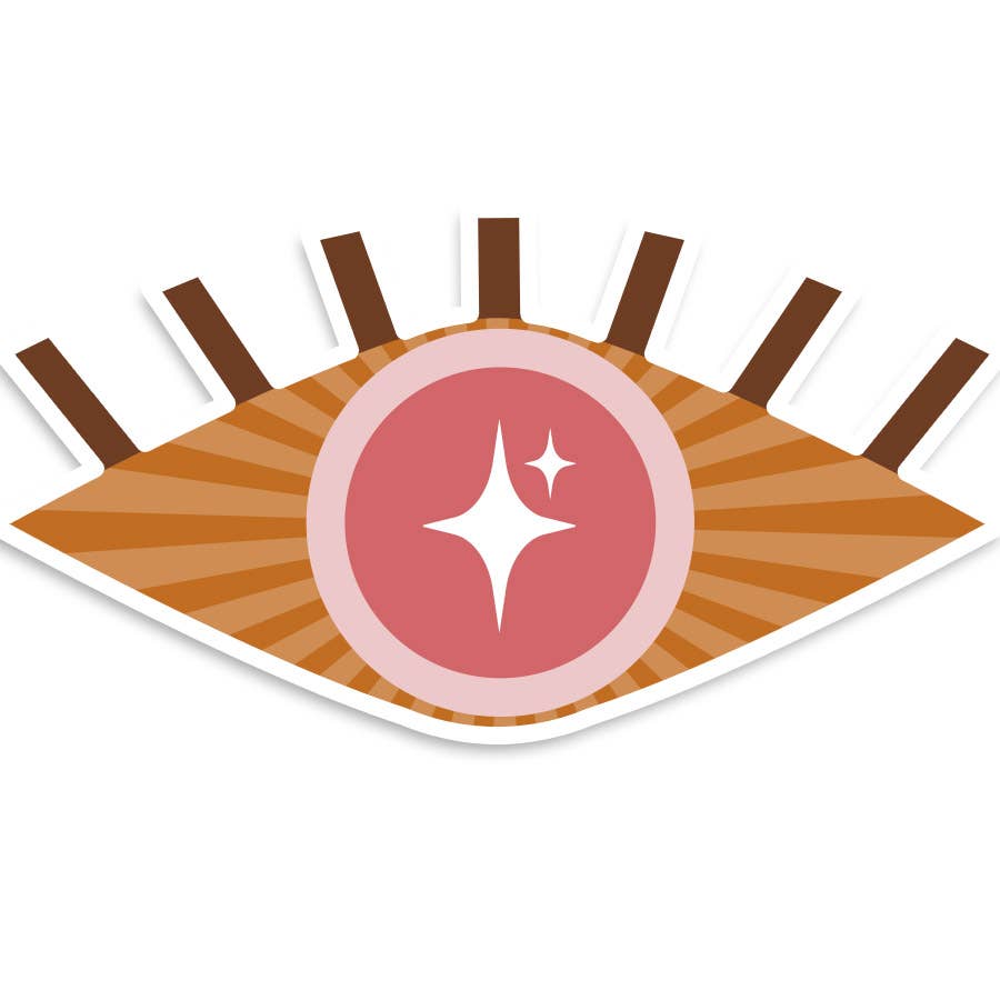 Spiritual Third Eye Sticker | JoRetro Vintage Market