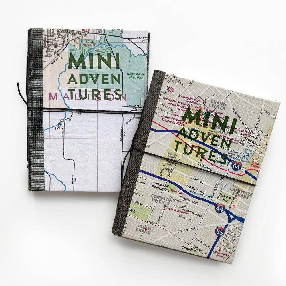 Mini Adventure Hard Cover Journal | JoRetro Vintage Market