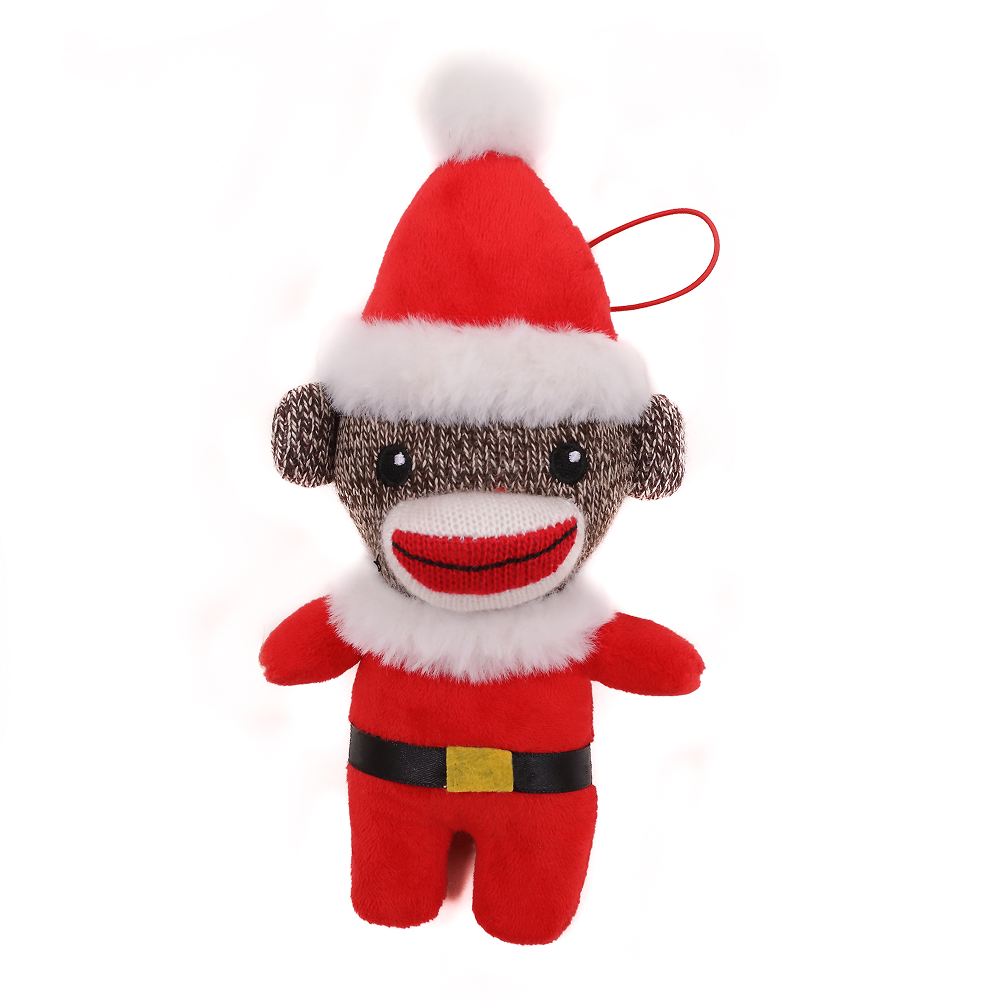 christmas monkey teddy