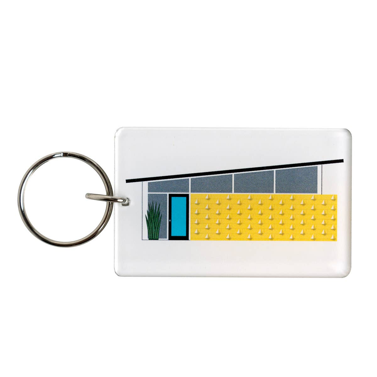 Wedge House Keychain | JoRetro Vintage Market