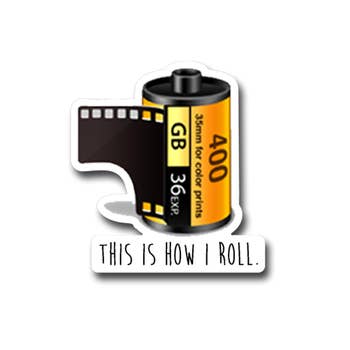 This is how I roll Vinyl Sticker | JoRetro Vintage Market