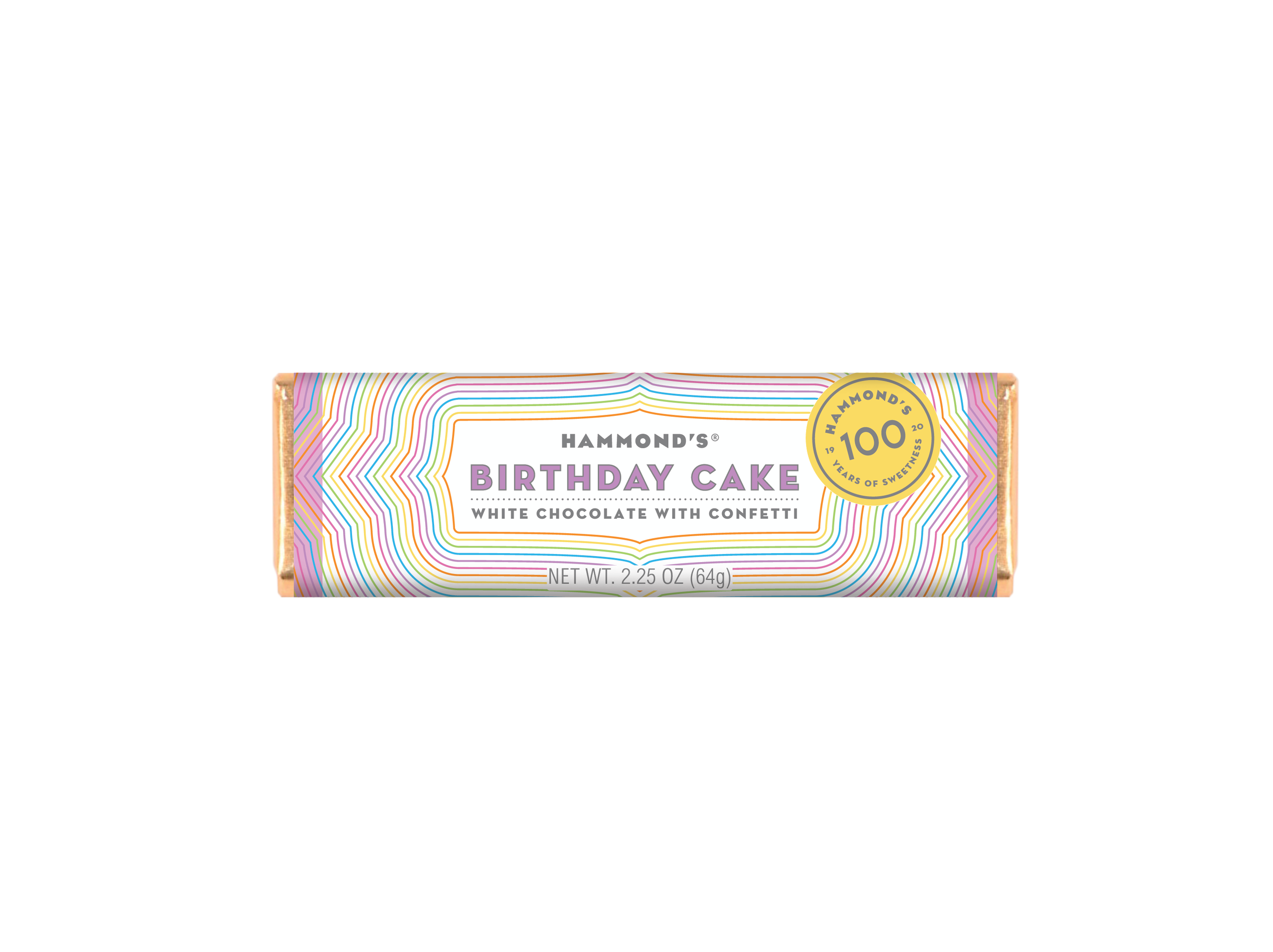 Birthday Cake White Chocolate Bar 2 25oz JoRetro Vintage Market birthday-cake-white-chocolate-bar-2-25oz-joretro-vintage-market