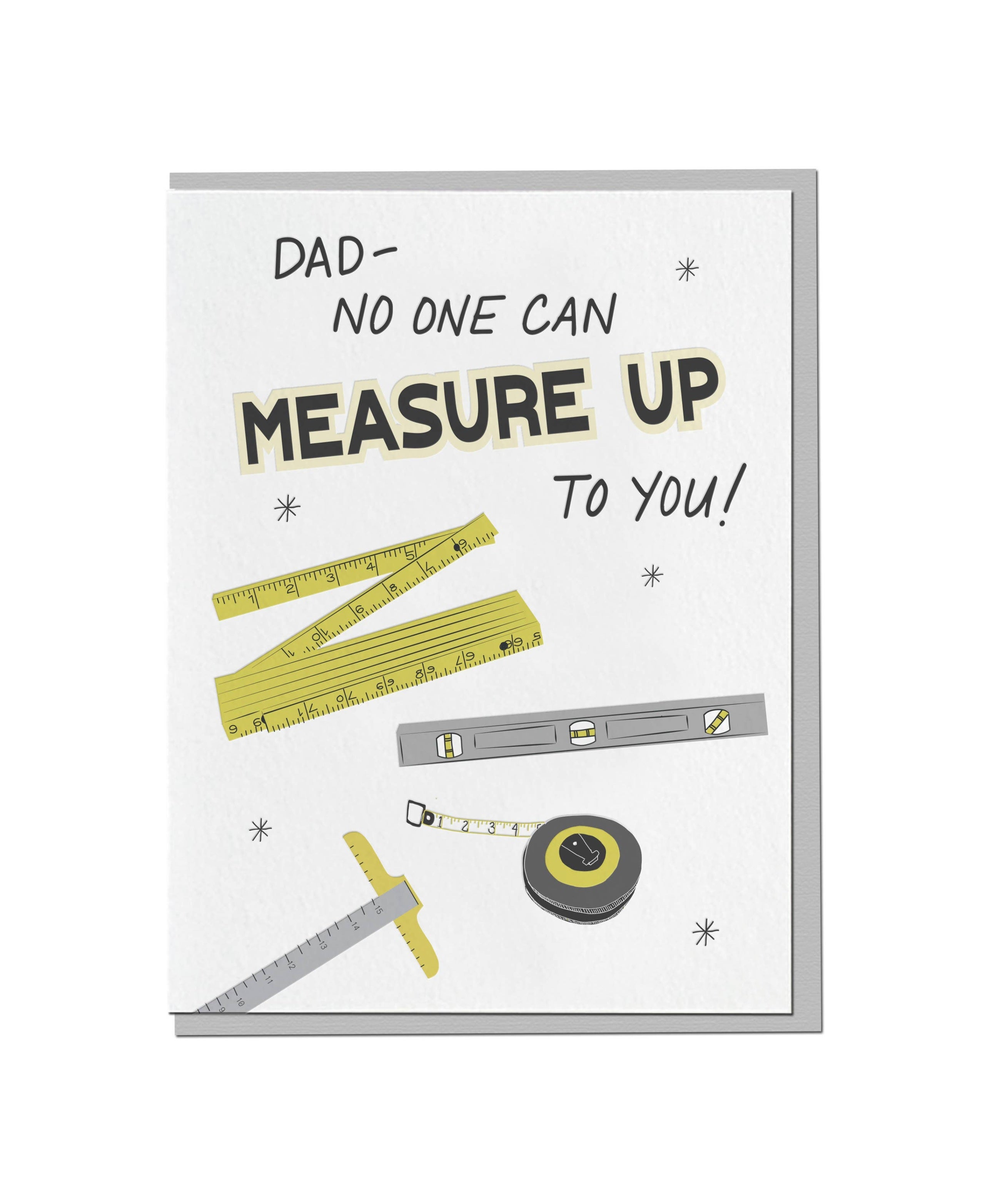 Card Measure Up Dad - Father’s Day Card | JoRetro Vintage Market
