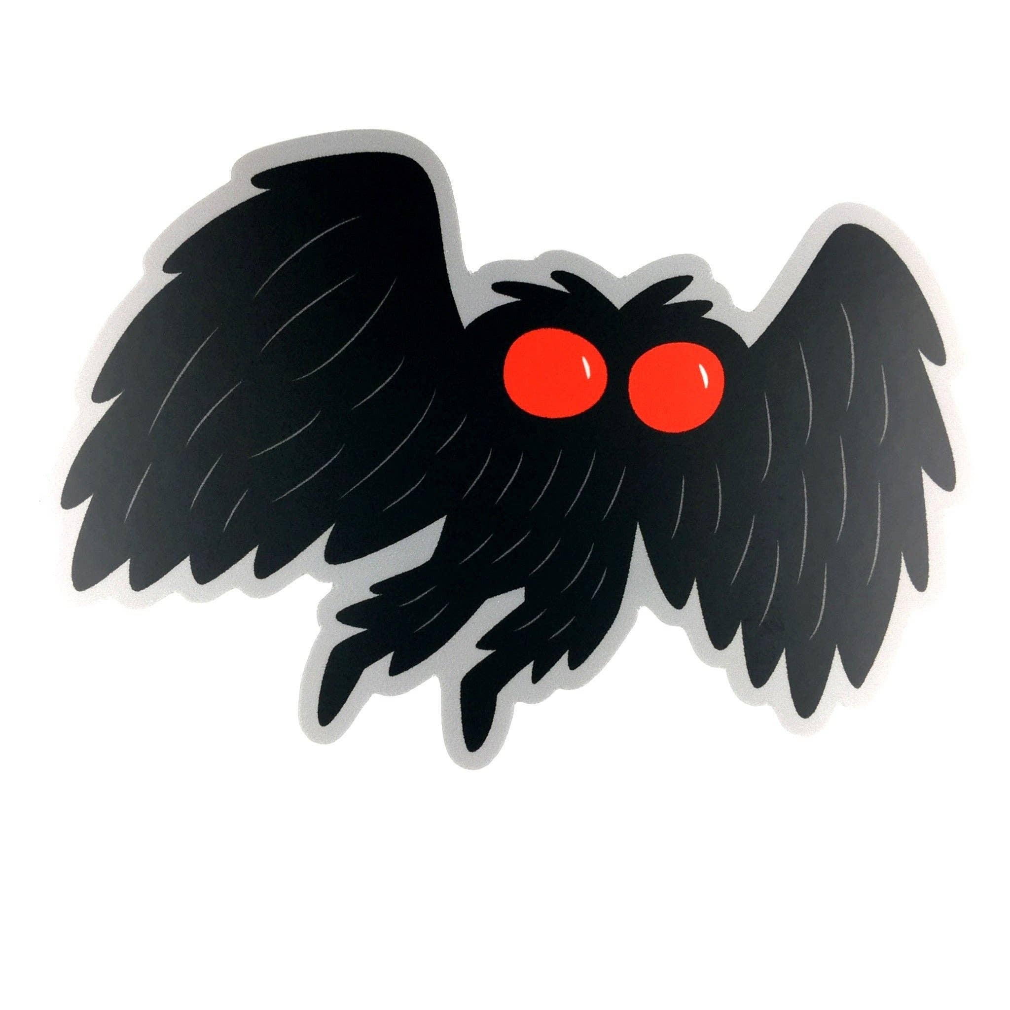 Mothman Cute creature sticker | JoRetro Vintage Market