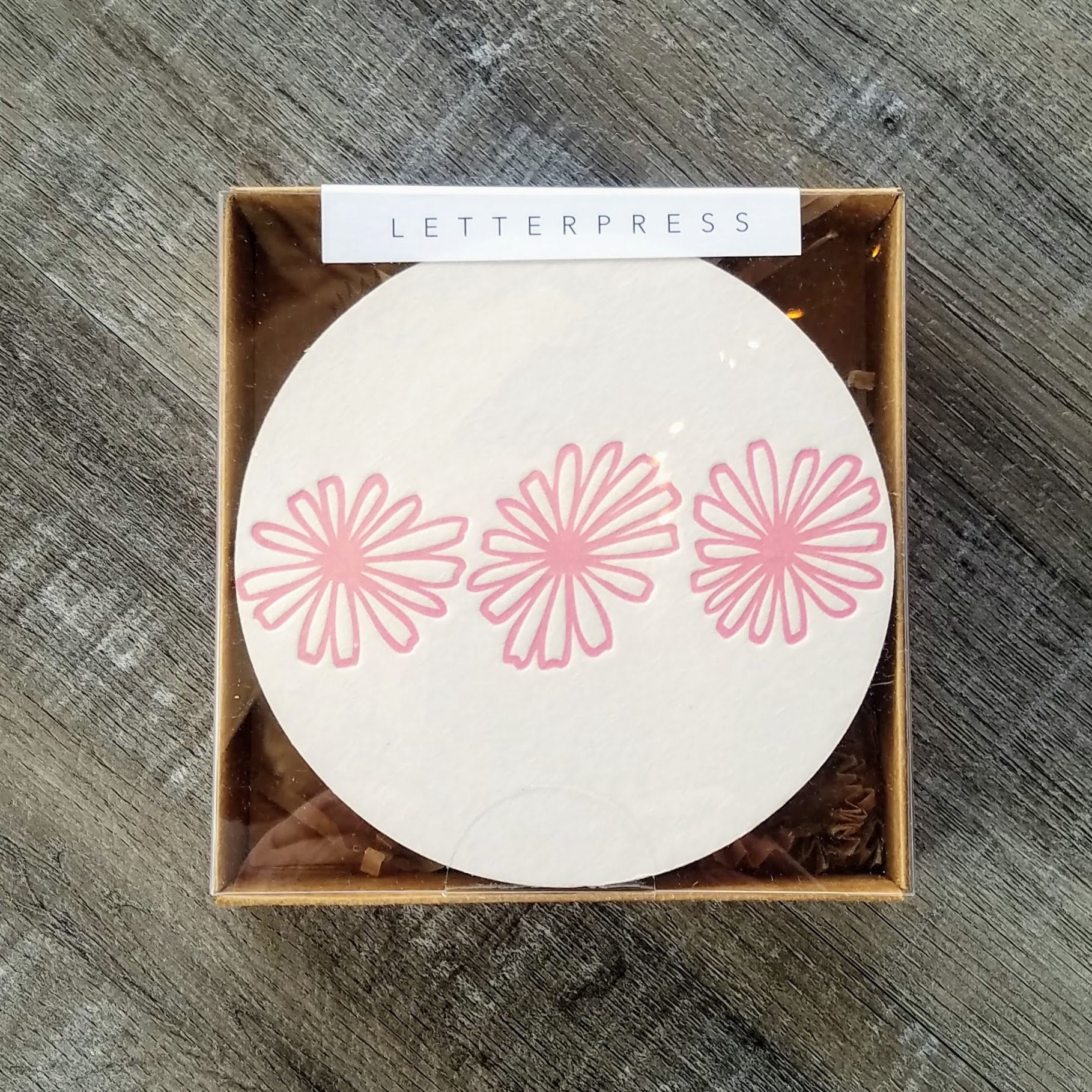 Coasters - Pyrex Pink Daisy | JoRetro Vintage Market