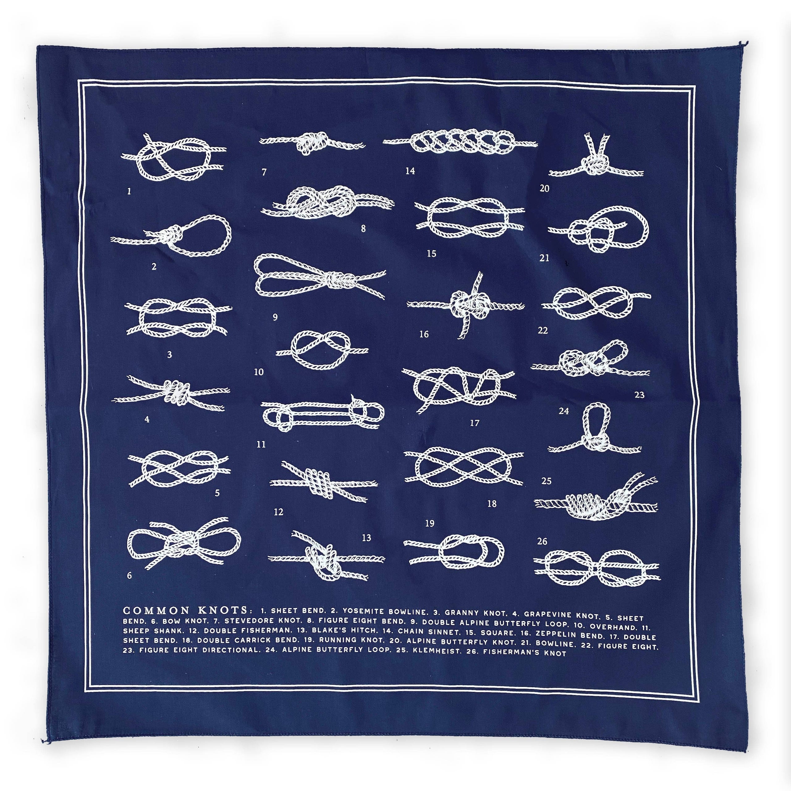 Common Knots Bandana | JoRetro Vintage Market