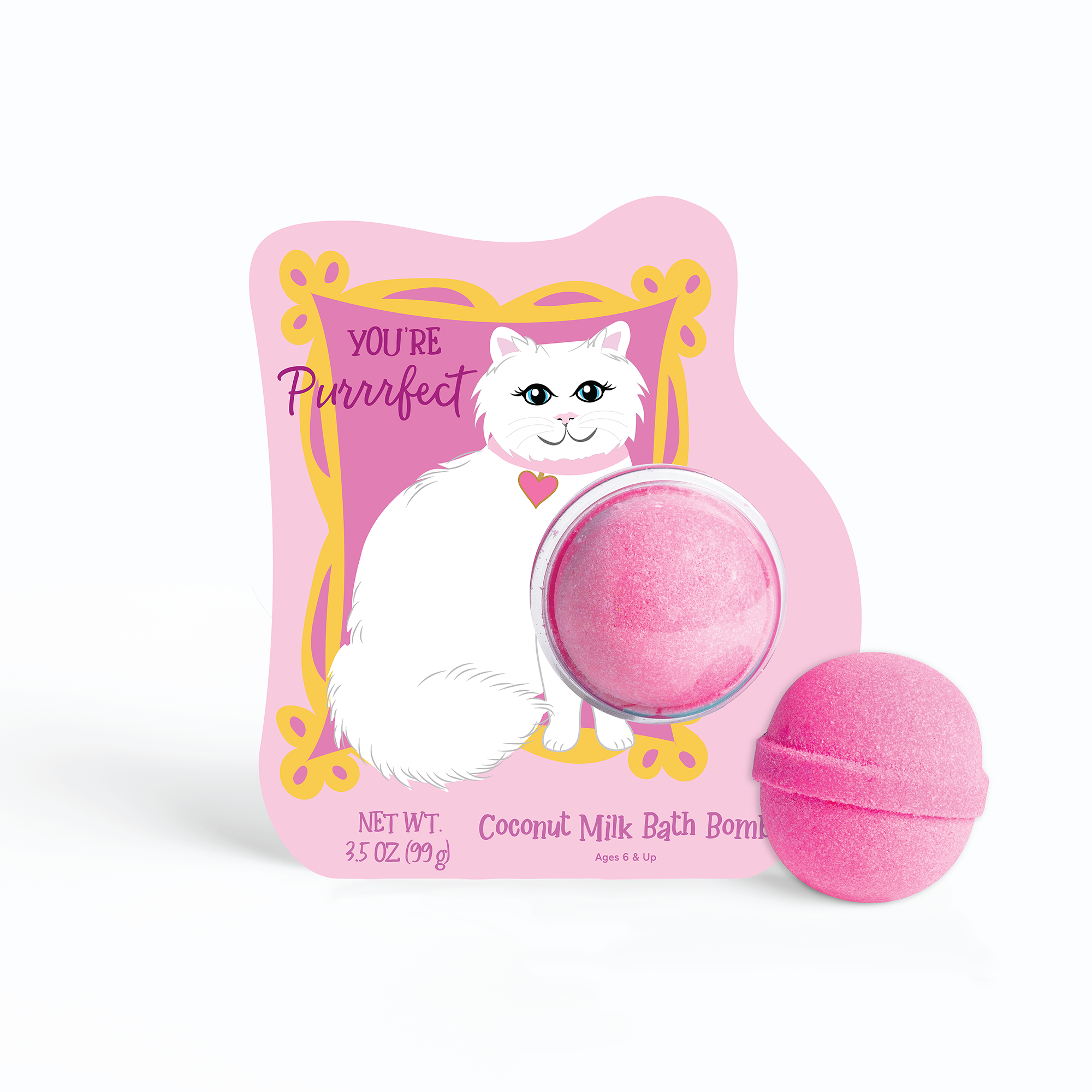 Cat Clamshell Bath Bomb | JoRetro Vintage Market