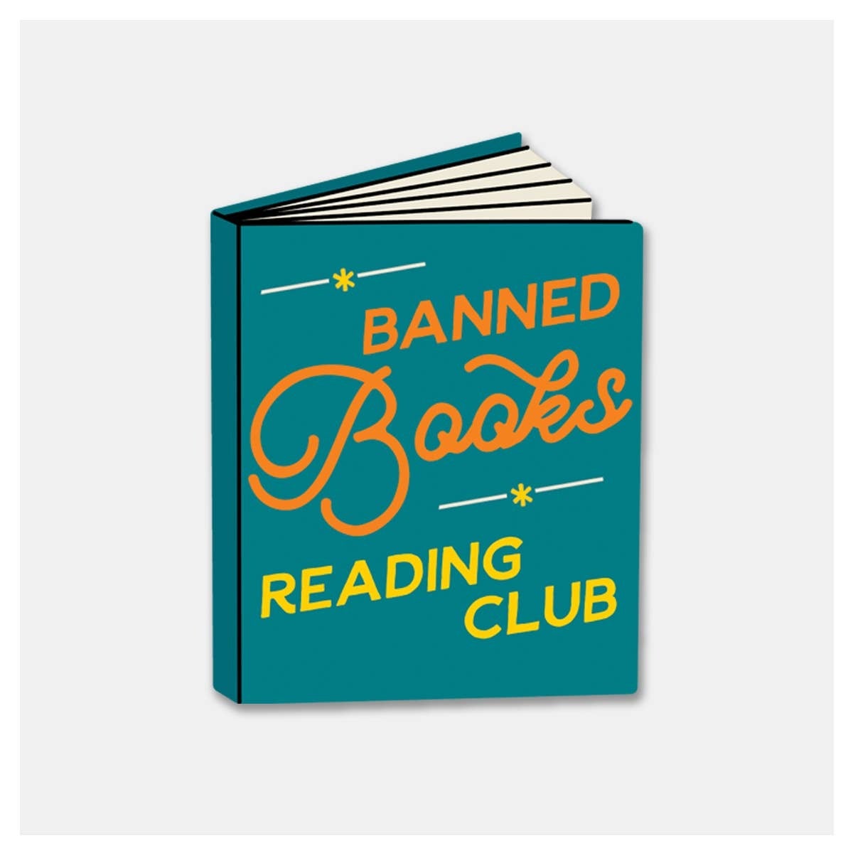 Banned Book Reading Club Sticker | JoRetro Vintage Market
