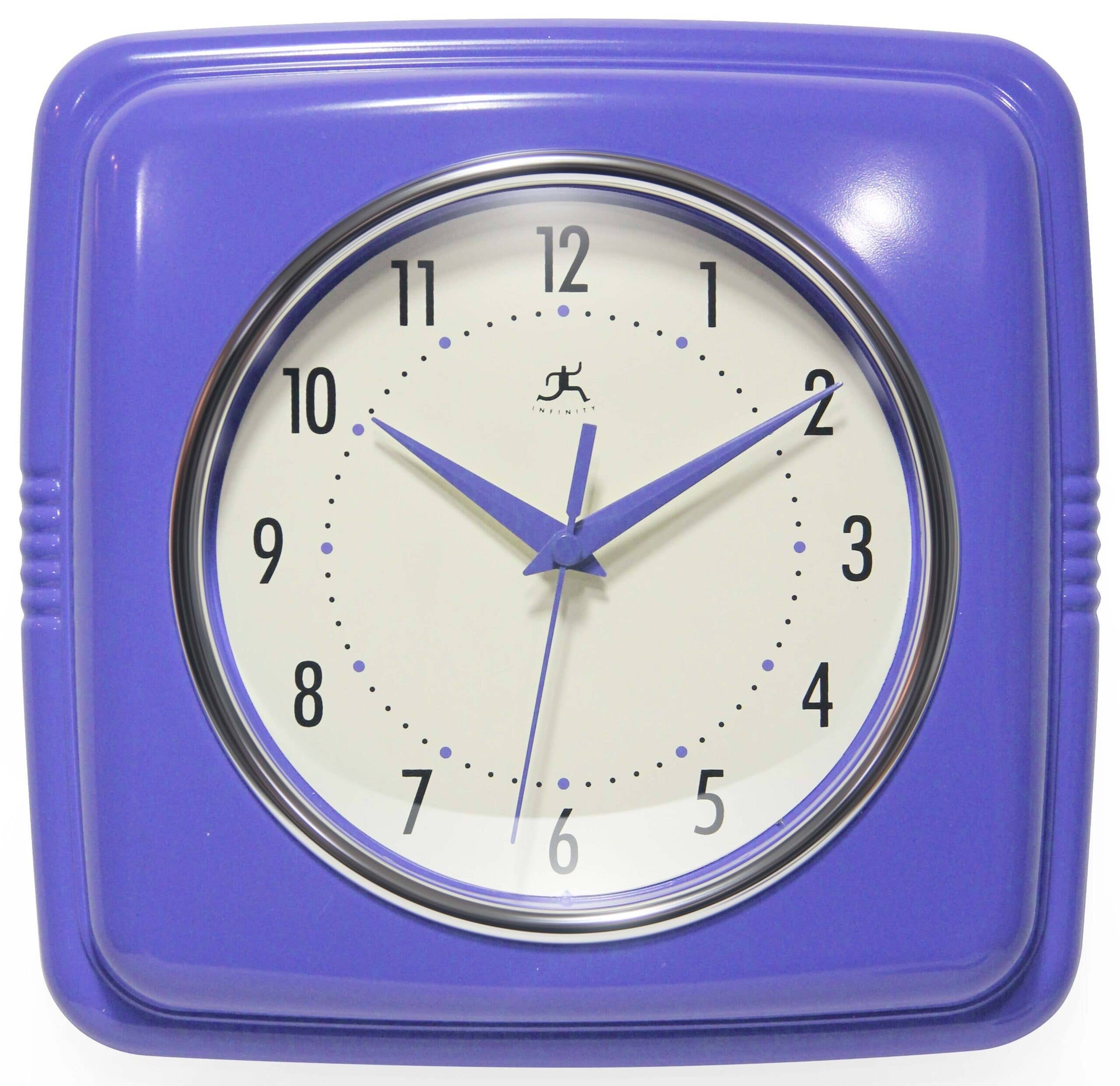 Retro Square Wall Clock Periwinkle | JoRetro Vintage Market