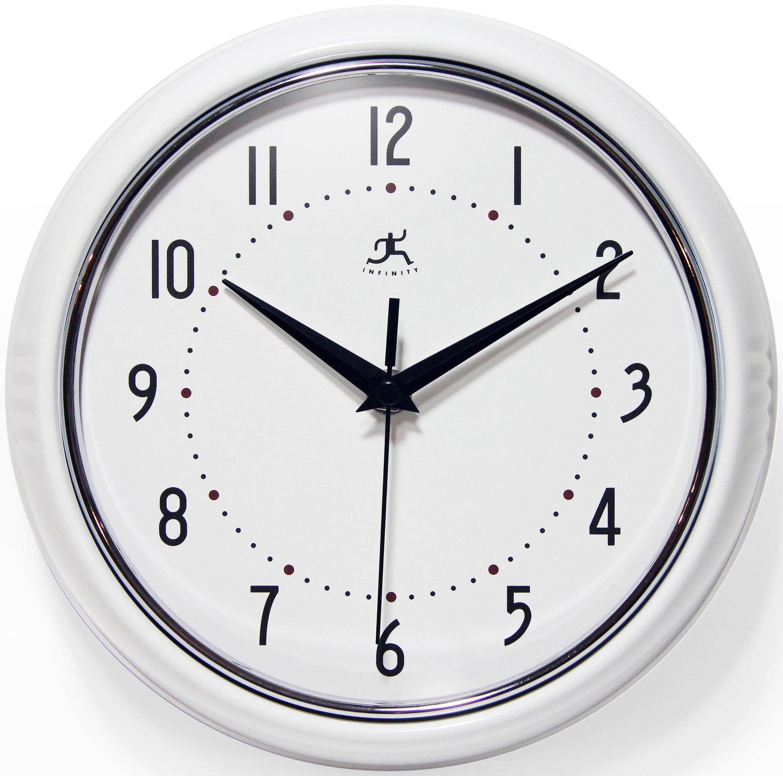 Retro Round Wall Clock White | JoRetro Vintage Market