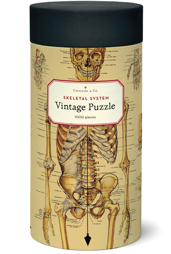 Skeletal System 1,000 Piece Puzzle | JoRetro Vintage Market